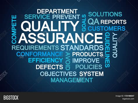 Quality Assurance Word Image And Photo Free Trial Bigstock