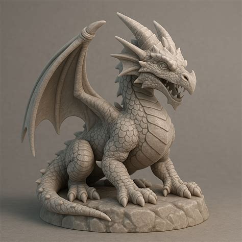 🐉 Dragon・ Stl File For 3d Printing・cults