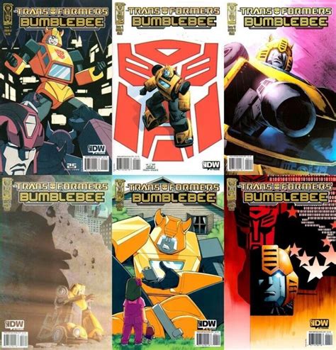 Transformers Bumblebee 1 4 2009 2010 Idw Comics 6 Comics 722295250679 Comic Books