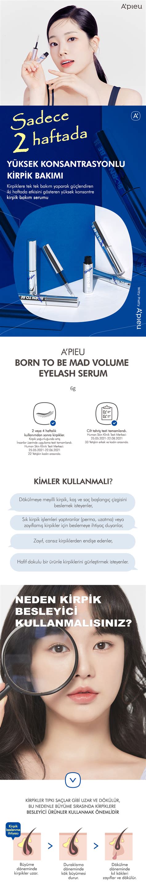 Missha Apieu Born To Be Mad Volume Eyelash Serum
