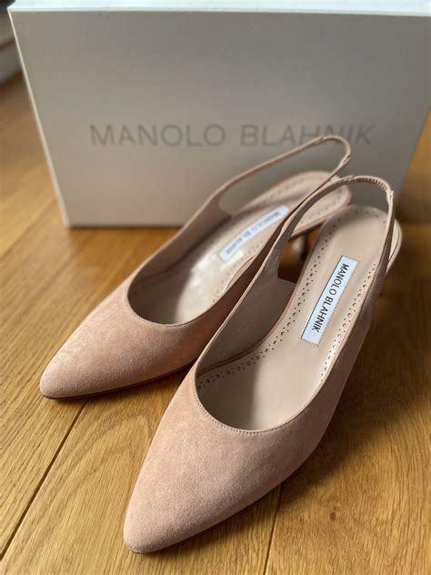Manolo Blahnik マノロブラニク スエード パンプス メルカリ