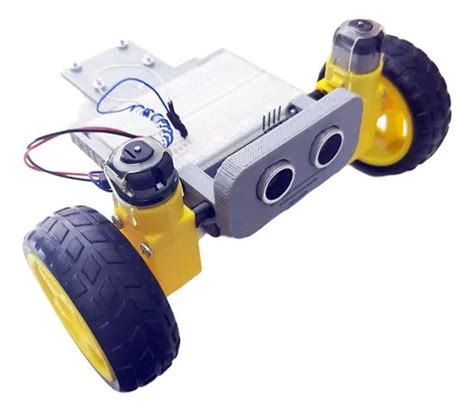 Kit Chassis Robô 2wd Roda Boba Motor Tt Robótica For Arduino