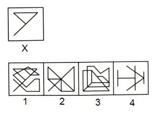 Find Out The Alternative Figure Which Contains Figure X As Its