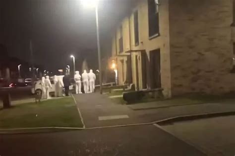 Edinburgh Police Break Down Door On Quiet Street In Front Of Frantic
