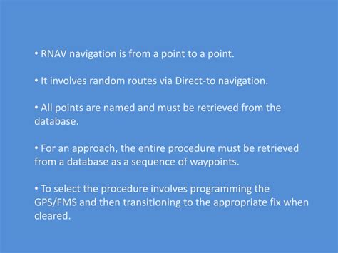 Ppt Joining Rnav Approaches At A Fix Or Waypoint Powerpoint