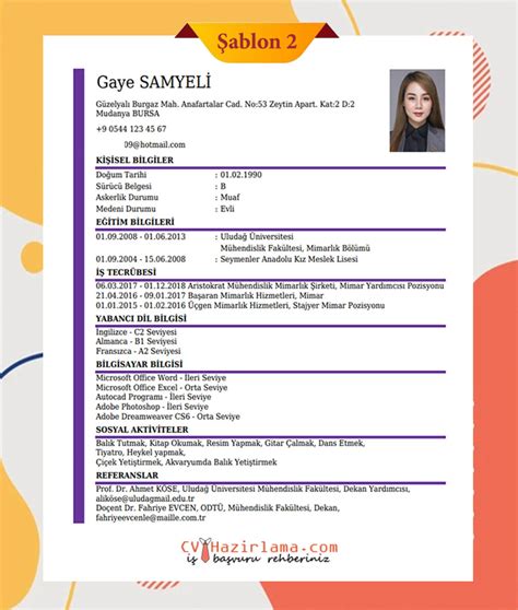 3 Adımda Online CV Hazırla ve Ücretsiz İndir CV Hazırlama