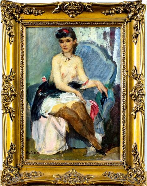 De Limay Semi Nude Female Mutualart