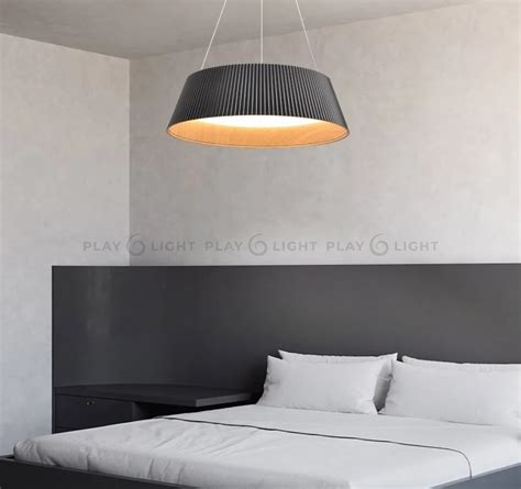 HILDNY - Светодиодная люстра с круглой LED-панелью под матовым ...
