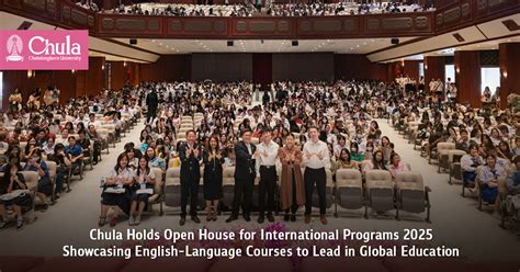 Chula Holds Open House For International Programs 2025 Chulalongkorn