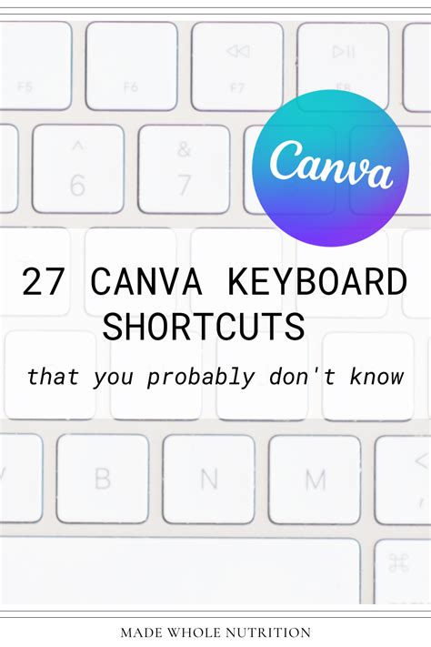 Canva Keyboard Shortcuts That You Probably Don T Know Functional Health Research