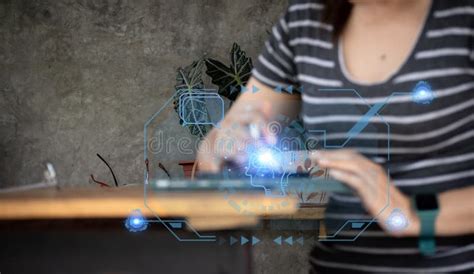 Artificial Intelligence Man Using Technology Smart Robot Ai Artificial Intelligence By Enter