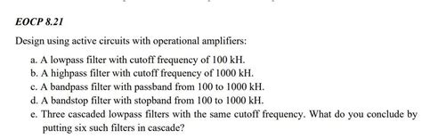 Solved Consider A Series RLC Circuit Where The Output Chegg