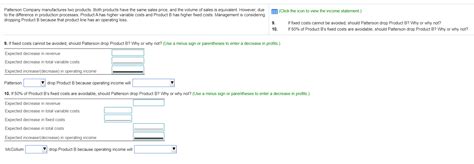 Solved St Dropdown Box Patterson Either Should Or Chegg