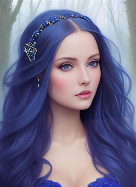 Blue Forest Princess By Fantscifi On Deviantart