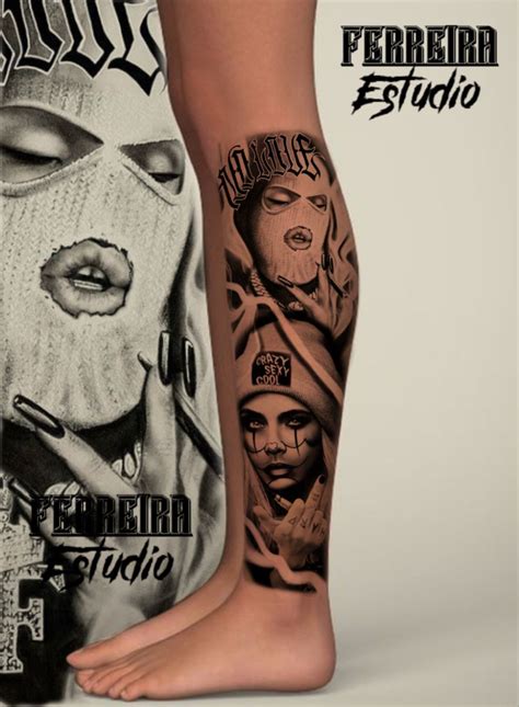 Fechamento De Perna No Love Em Desenho Para Tatuagem De Caveira Tatuagem Decalque Tatuagem