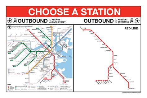 Transit Maps Official Map Boston Mbta Rapid Transitkey 59 Off