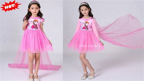 Tuyển chọn 999 mẫu váy công chúa elsa màu hồng ấn tượng nhất