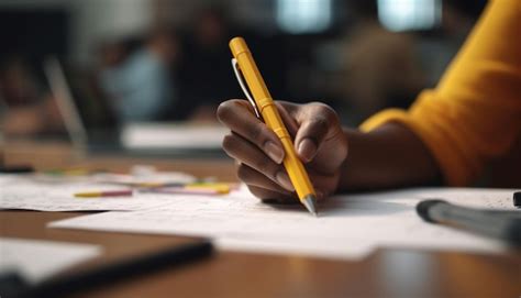 Premium Ai Image Creative Professional Working On Design Holding Pen