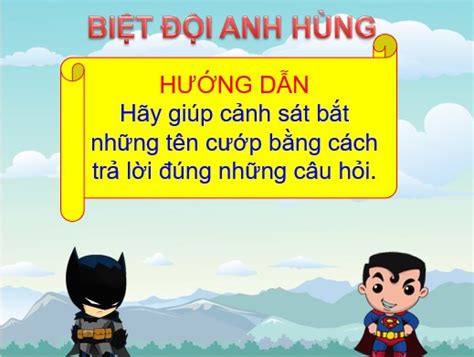 Trò chơi Powerpoint Game anh hùng 5 mẫu SIÊU HAY Game PPT