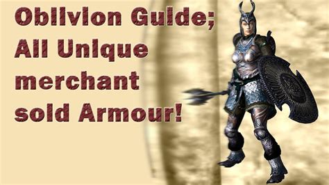 Elder Scrolls Oblivion Armor Sets