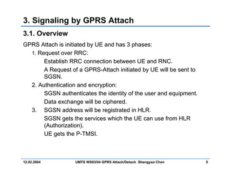 Telecomgprs Attachdetachprocedurepdf