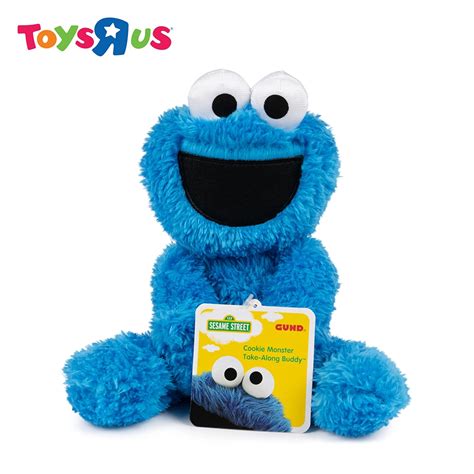 Gund Sesame Street Official Cookie Monster Take Along Buddy Plush