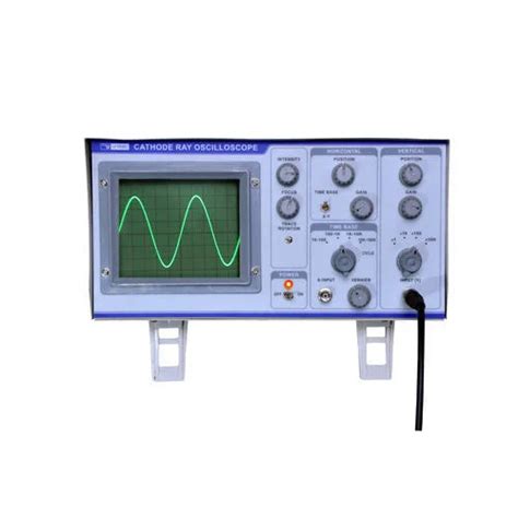 White Single Trace Cathode Ray Oscilloscope At Best Price In Delhi Mannu Enterprises