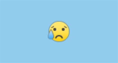 😥 Visage Triste Mais Soulagé Emoji On Sony Playstation 131