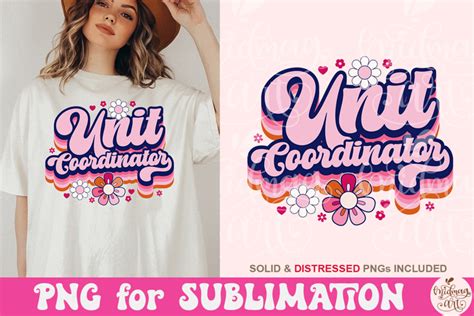 Retro Unit Coordinator Png Occupation Sublimation