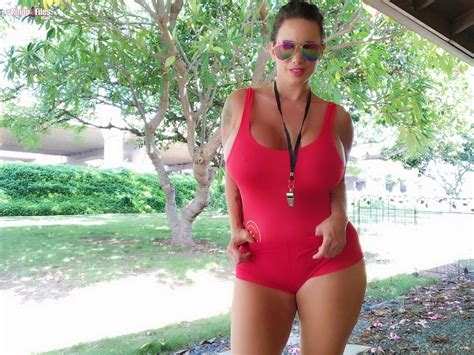 Curvaceous Lifeguard Brittany Elizabeth Pops Out Her Her Giant Juggs 12