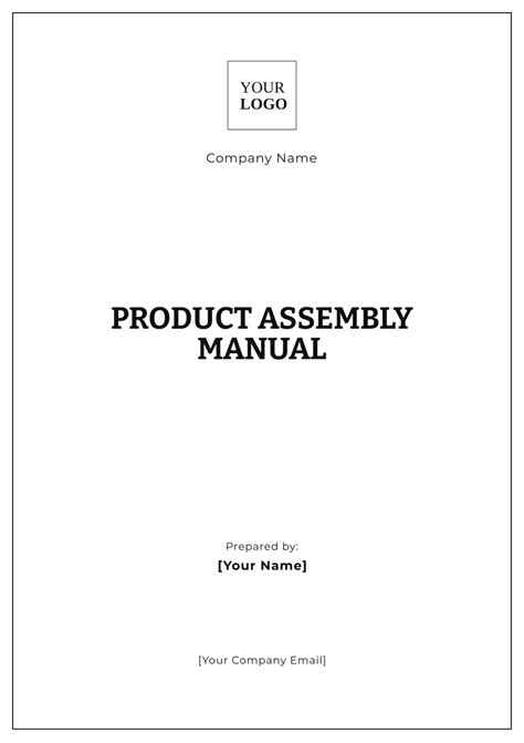 Free Instruction Manual Templates To Edit Online And Print