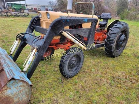 Case 830 Tractor Wloader Live And Online Auctions On