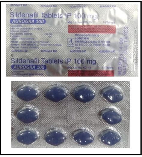 Sildenafil Tablets Ip 100 Mg At ₹ 120stripe Erectile Dysfunction