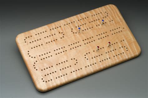S Curve Handmade Wood Cribbage Boards — Made By Ciro