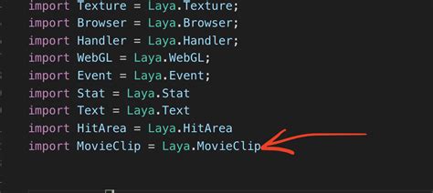 TypeError Laya MovieClip is not a constructor layabox问答社区 HTML5引擎社区