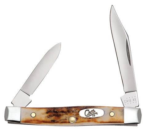 Wr Case Genuine Stag Small Pen Pocket Knife Macks Prairie Wings