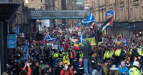 Cop26 Protestors Praised By Scots Police Chief As Fewer Than 50 Arrests