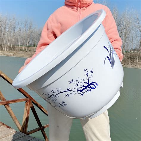 대형 화분 초대형 바닥천장까지 이어지는 플라스틱 나무 원형 대구경 분재 티몬