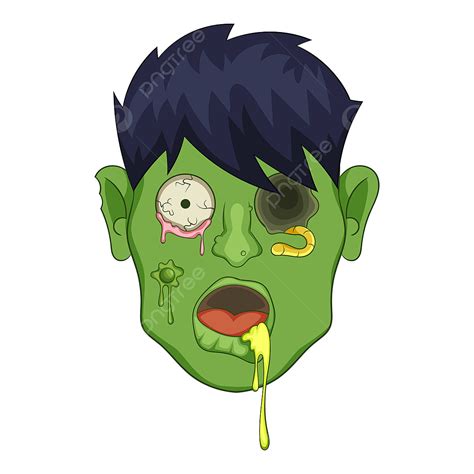 殭屍頭圖標卡通風格 樣式圖標 卡通圖標 頭圖標向量圖案素材免費下載，png，eps和ai素材下載 Pngtree