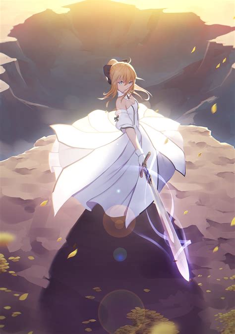 2048x1536 Resolution Fate Stay Night Bright Artoria Pendragon Digital