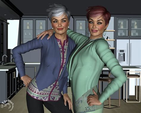 My Lovely Mom And Me By Utebigsmile