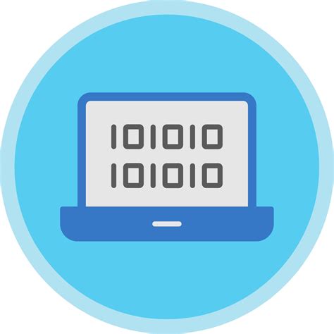 Binary Code Flat Multi Circle Icon 44141351 Vector Art At Vecteezy