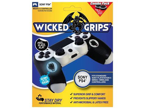 Wicked Grips™ Ps4 High Performance Controller Grips For Sony Playstation 4 Retail Thumb