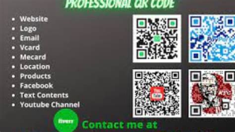 Create A Custom Qr Code Design With Your Logo By Muhammad Mithu Fiverr