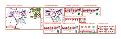 Pedestrian Bridge In Dwg 247 64 Kb Cad Library