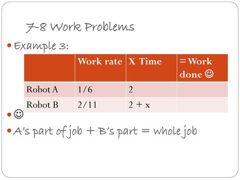 PPT Work Problems PowerPoint Presentation Free Download ID