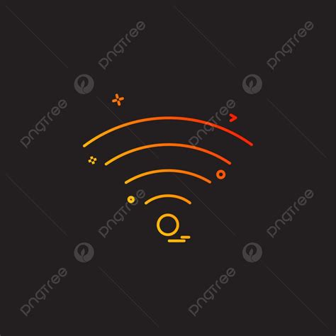Wifi Design Vector Hd PNG Images Wifi Icon Design Vector Background Cell Smart PNG Image For