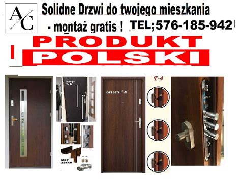 Drzwi zewnętrzne wejściowe akustyczne tanie z montażem Warszawa
