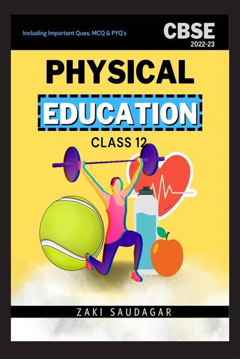 Physical Education For Class 12 Boards Exam 2022 23 With Pyqs Buy