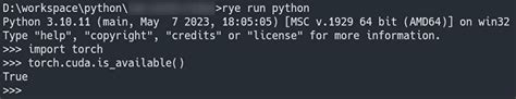 Ryeで構築するpytorchcuda環境（uv追記） Python Qiita